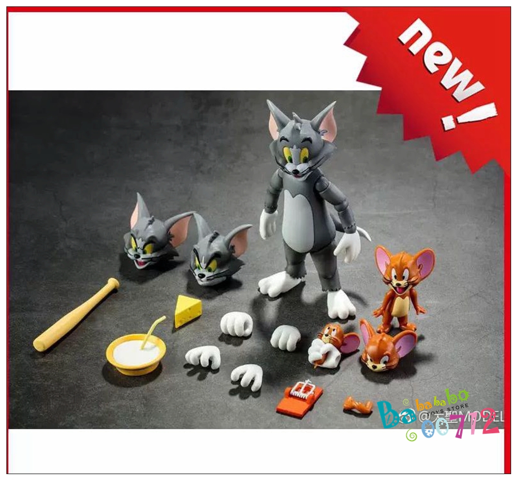 DaSheng Model Tom and Jerry 1:12 Action Figure Toy