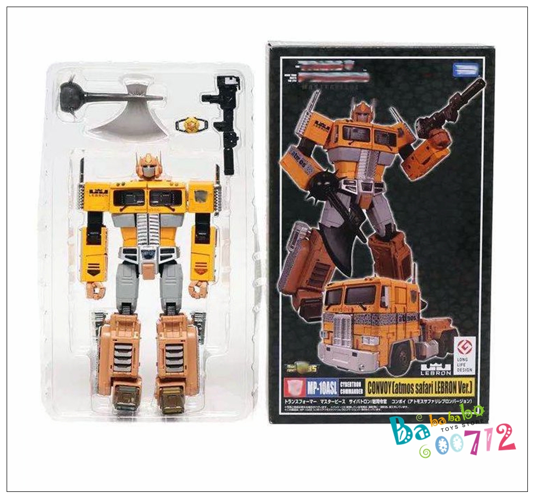 Transformers MP10-ASL Optimus Prime Convoy Atmos Safari Lebron Version ...