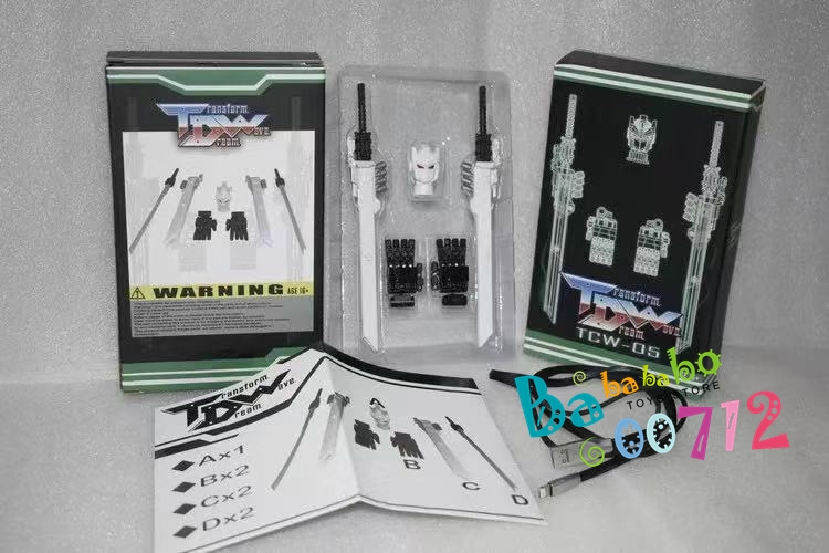 Transformers toy TDW TCW05 Sixshot IDW Titan Return Accessories Kit