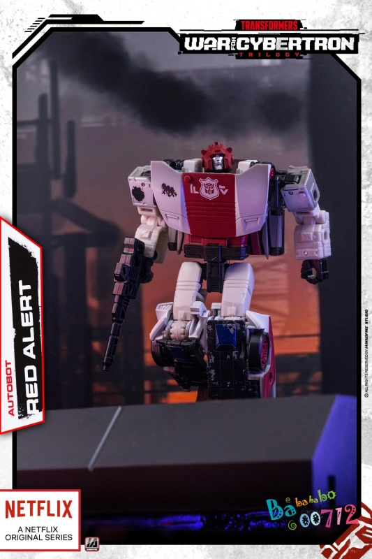 HASBRO WFC-13 AUTOBOT RED ALERT NETFLIX EDITION | TRANSFORMERS ...
