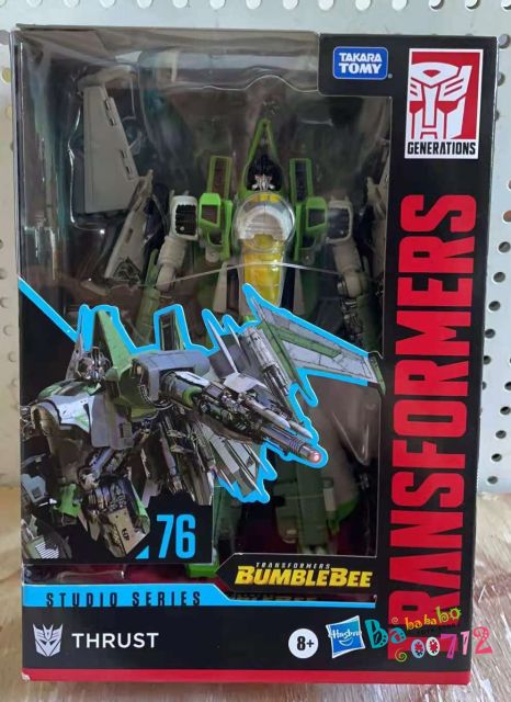 Hasbro 86 Movie Studio Series Thrust BumbleBee Transform Robot Action ...