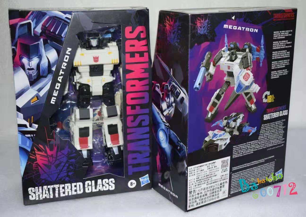 Hasbro Megatron Shattered Glass Transform Robot Action Figure
