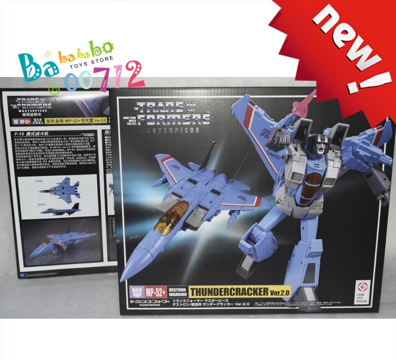 Takara Tomy MP-52+ MP52+ Thundercracker Masterpiece 2.0 Transformers Action Figure Toy