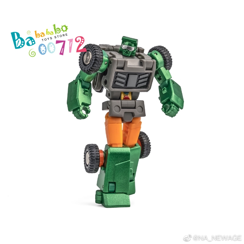 Newage NA H41G JONES G2 Beachcomber Green mini Transform Robot Action ...