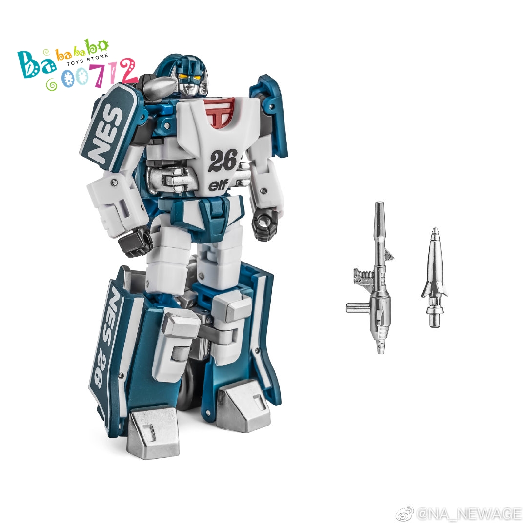 Newage NA H42EX Shean Toy color G1 Mirage mini Transform Robot Action ...
