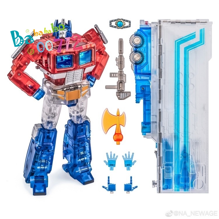 In coming Newage H27T David mini Optimus Prime Transparent version ...