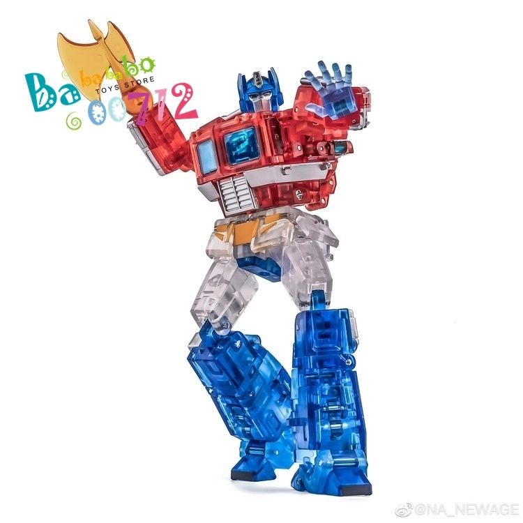 In coming Newage H27T David mini Optimus Prime Transparent version ...