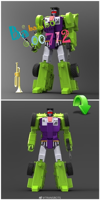 XTransbots MX-41 MX41 Groundbite G1 Devastator Scrapper MP Scale Action ...
