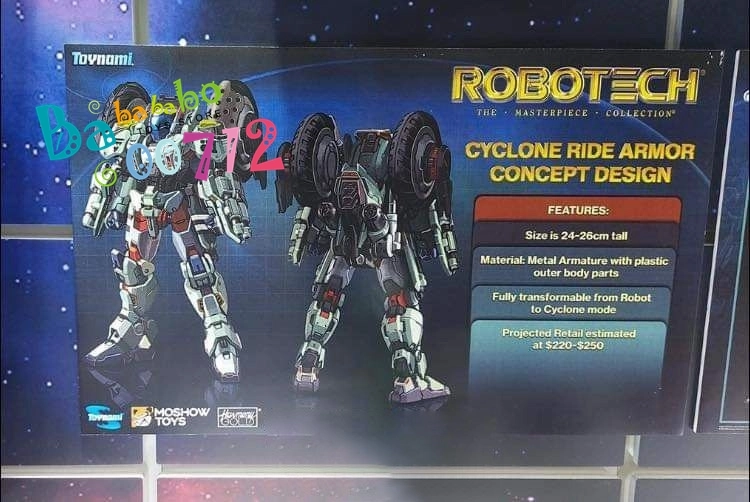 Pre-Order MoShow VR-052F Robotech CYCLONE RIDE ARMOR CONCEPT DESIGN ...