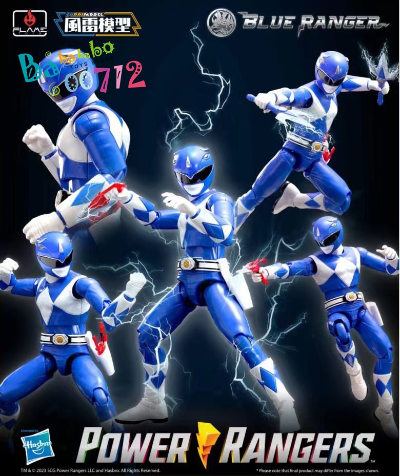 Flame Toys Furai Model Power Rangers BLUE RANGER Model Kit