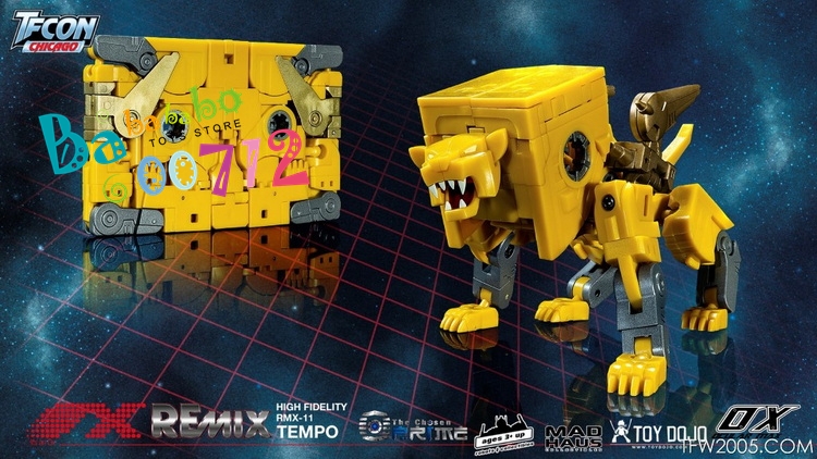 Pre-order Mastermind Creations Ocular Max RMX-11 Tempo Steeljaw Action ...