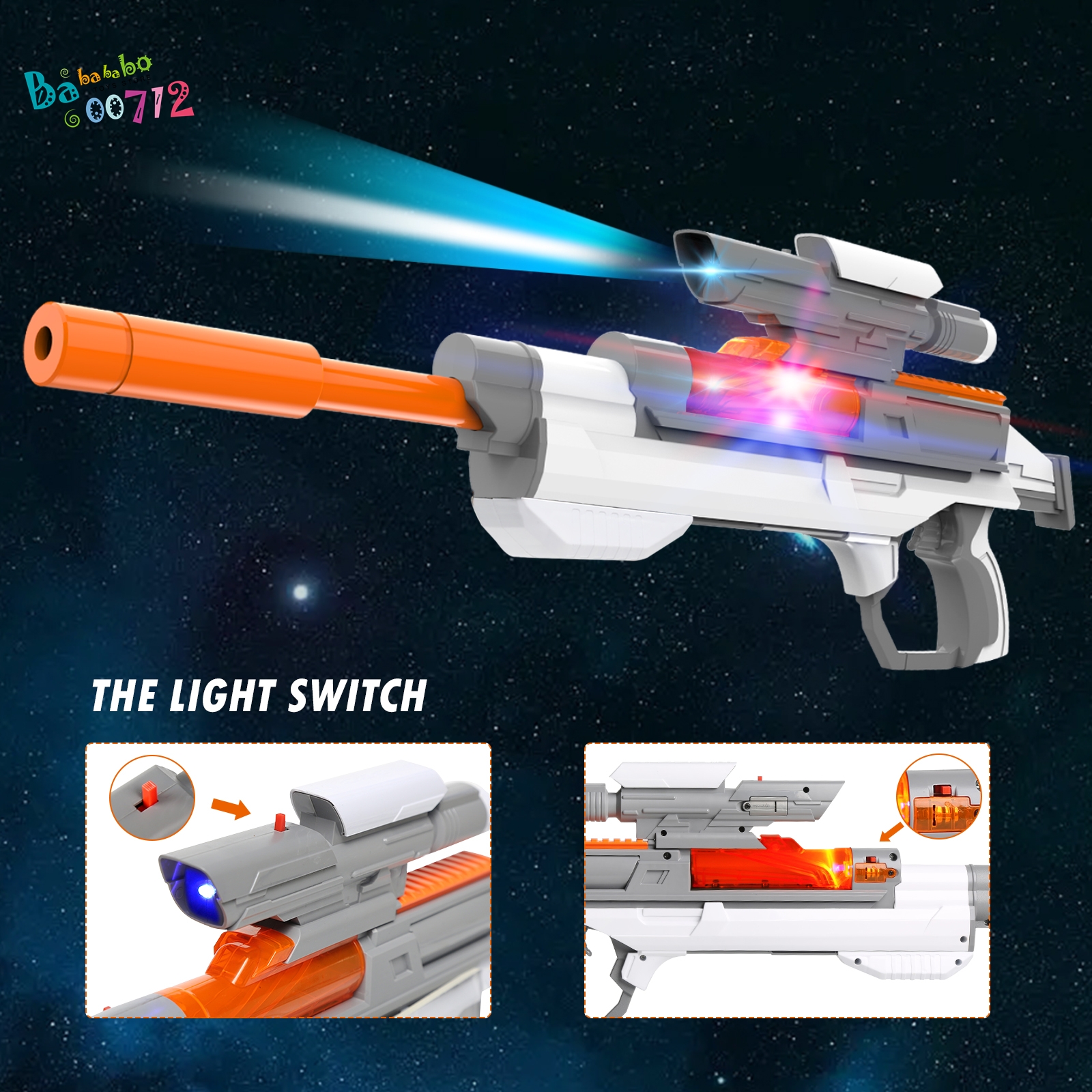 Gel Blaster Toy Space Gun Electric Splatter Bullet Shoot for Kids Toy ...