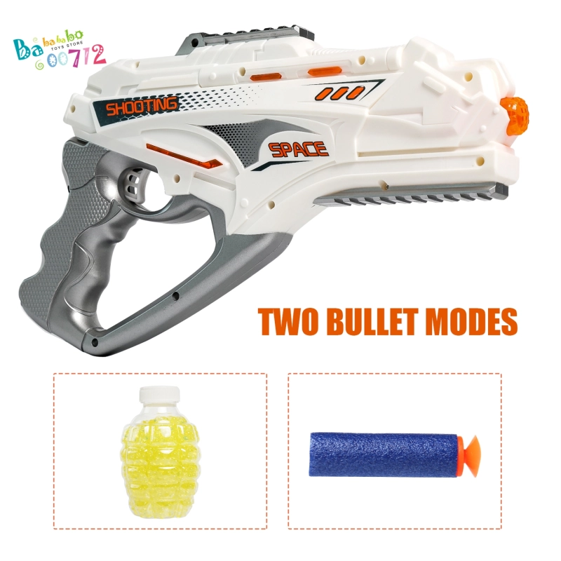 2 in 1 Gel Blaster Toy Space Gun Electric Splatter Bullet Shoot for ...