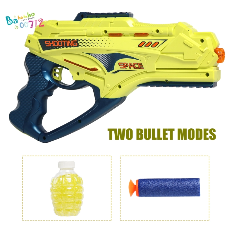 2 in 1 Gel Blaster Toy Space Gun Electric Splatter Bullet Shoot for ...