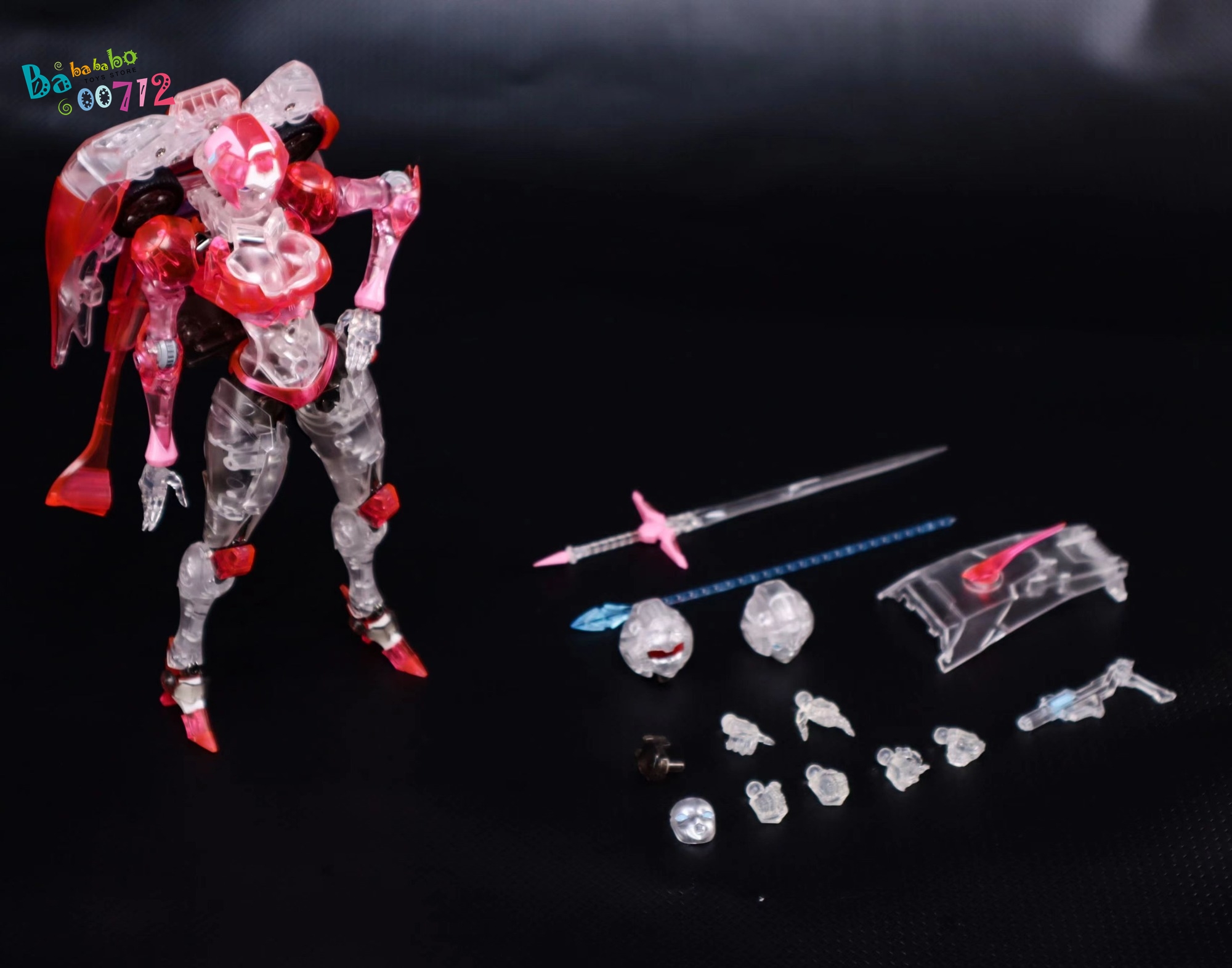 CDL CDL-00RC NICEE MP Scale Arcee Transparent version Robot Action ...