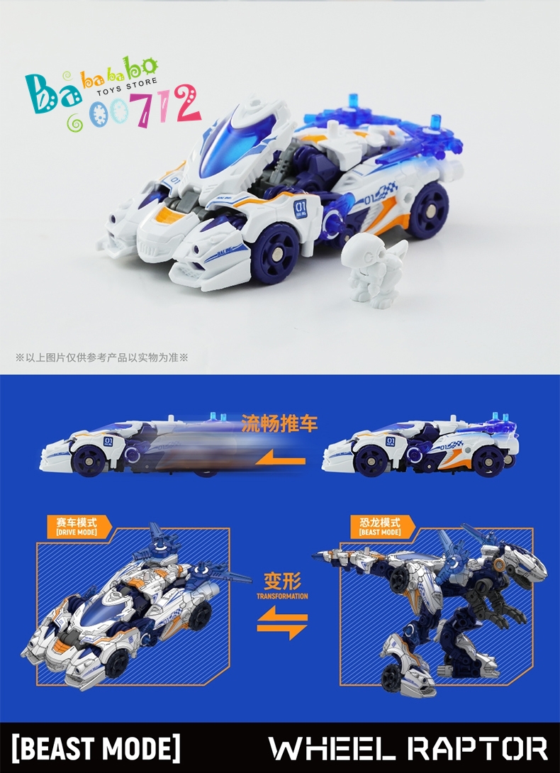 In coming 52Toys Beast Drive BD-01 WHEEL RAPTOR mini Action Figure