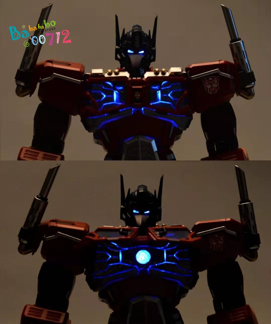 Muscle Bear Optimus Prime KO Flame Toys Kuro Kara Kuri Improved Version