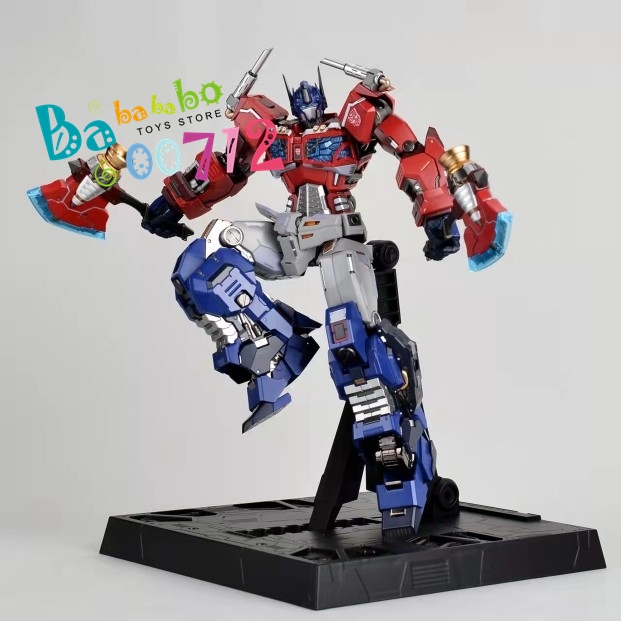 Muscle Bear Optimus Prime KO Flame Toys Kuro Kara Kuri Improved Version