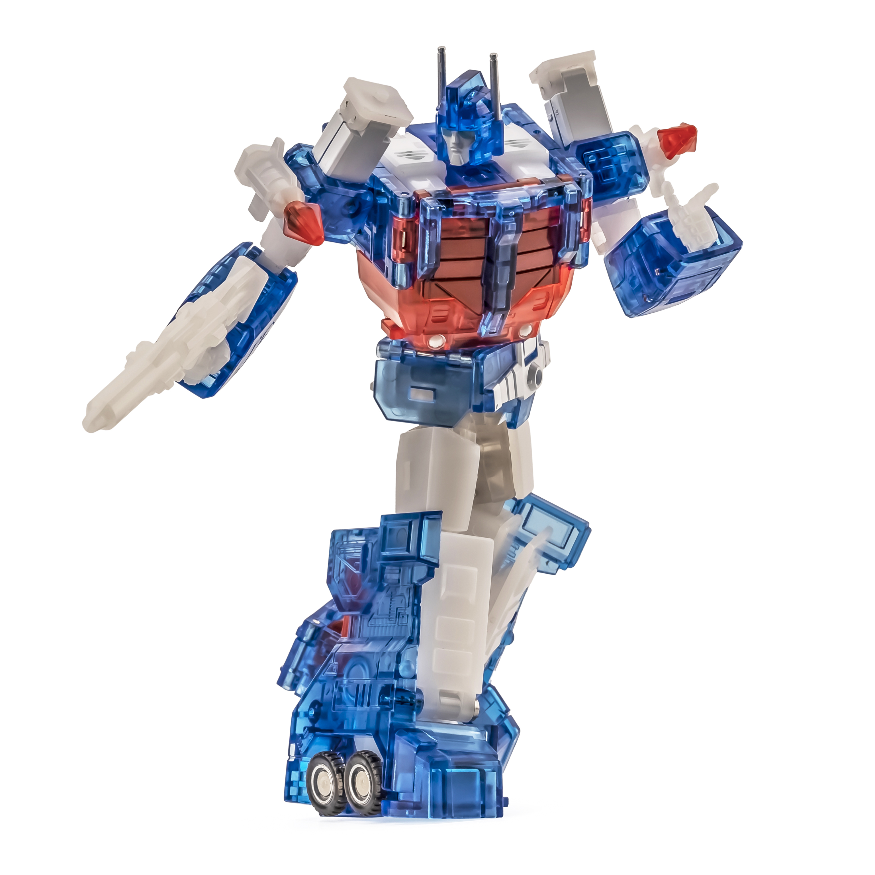 Newage H28T Octavian Ultra Magnus Transparent Version mini action figure