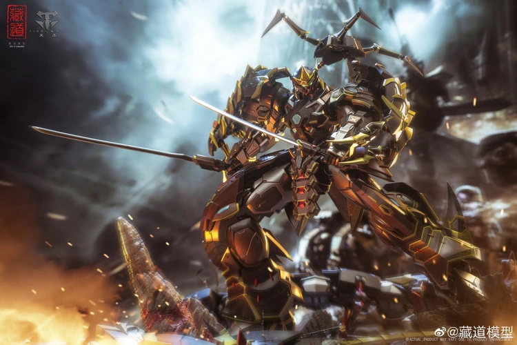 CangDao Model 1/72 CD-05 TianWei Fleeting Shadow Gundam Metal Build