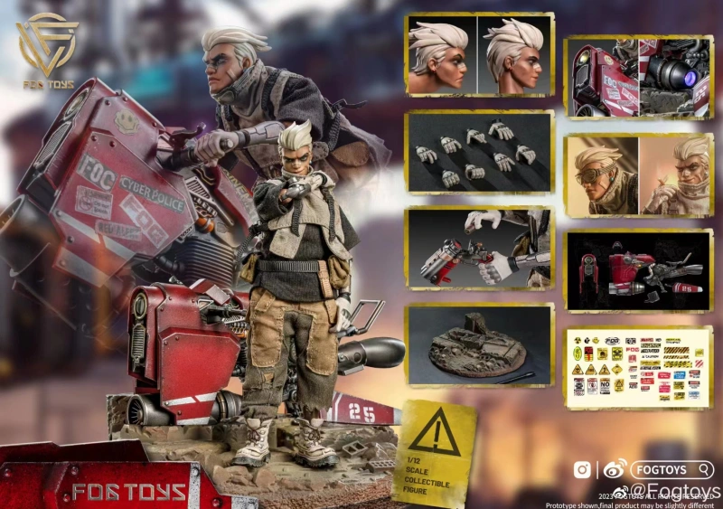 Pre-order FOG TOYS 1/12 SCALE COLLECTIBLE EA01 Action figure