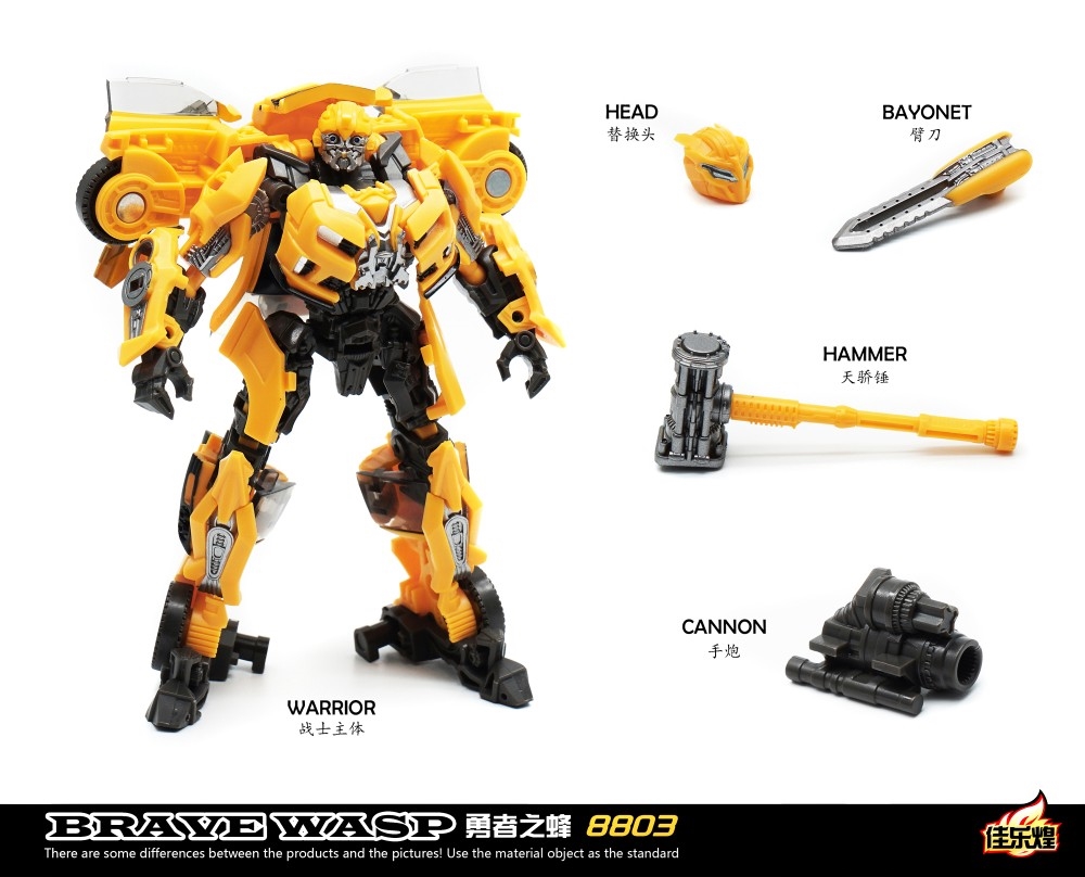 Pre-order JIALEHUANG BRAVE WASP 8803 Action Figure Toy