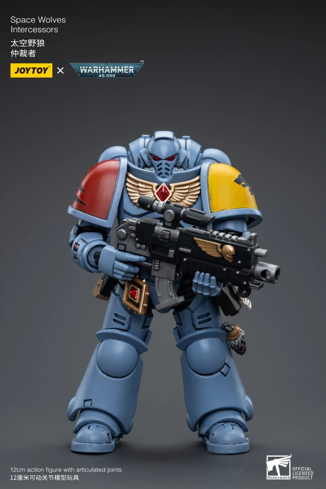JoyToy Warhammer 40K 1:18 Space Wolves Intercessors