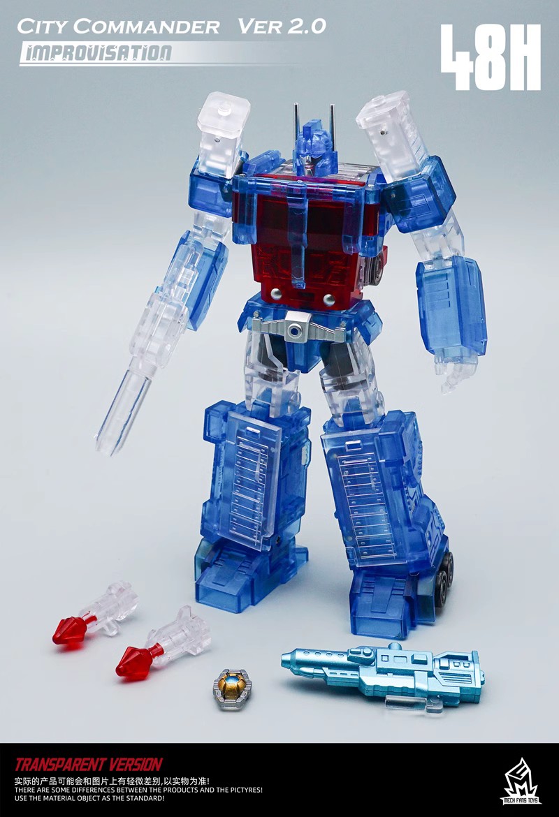 Pre-order MFT MF-48H TRANSPARENT City Commander Ver 2.0 mini Ultra Magnus