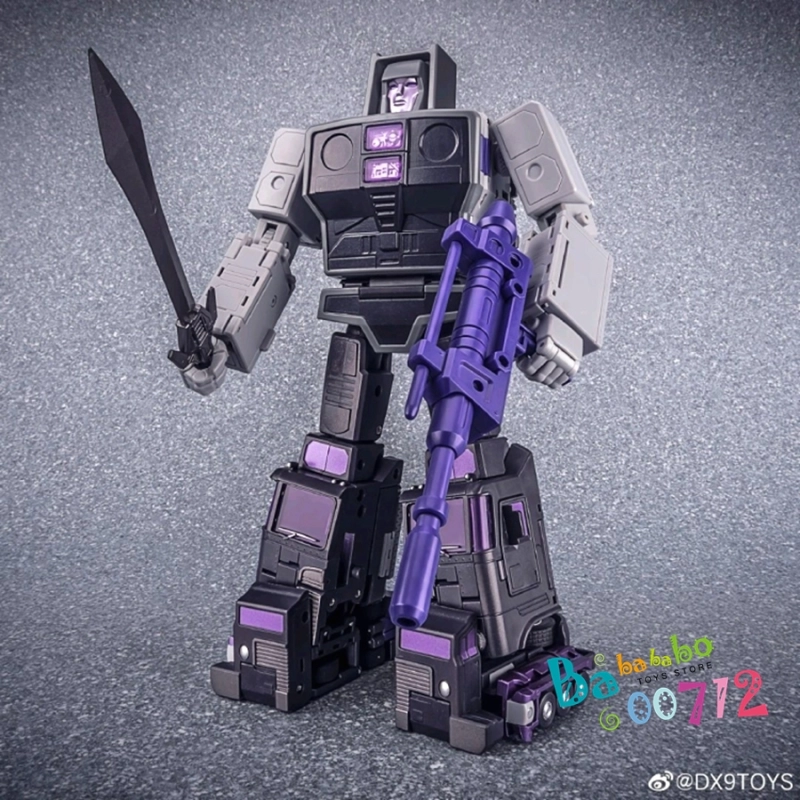 DX9 Toys Menasor set Motormaster Breakdown Deadend Drag Strip Wildrider