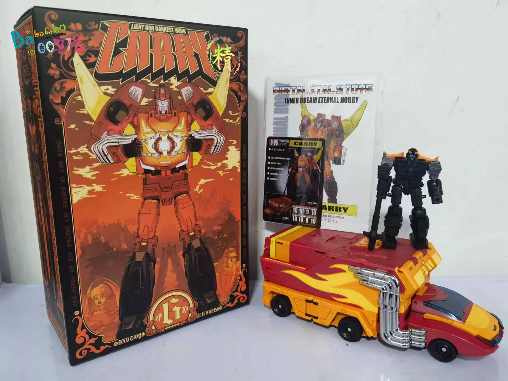 DX9 D06 Carry Hot Rod Rodimus Action Figure