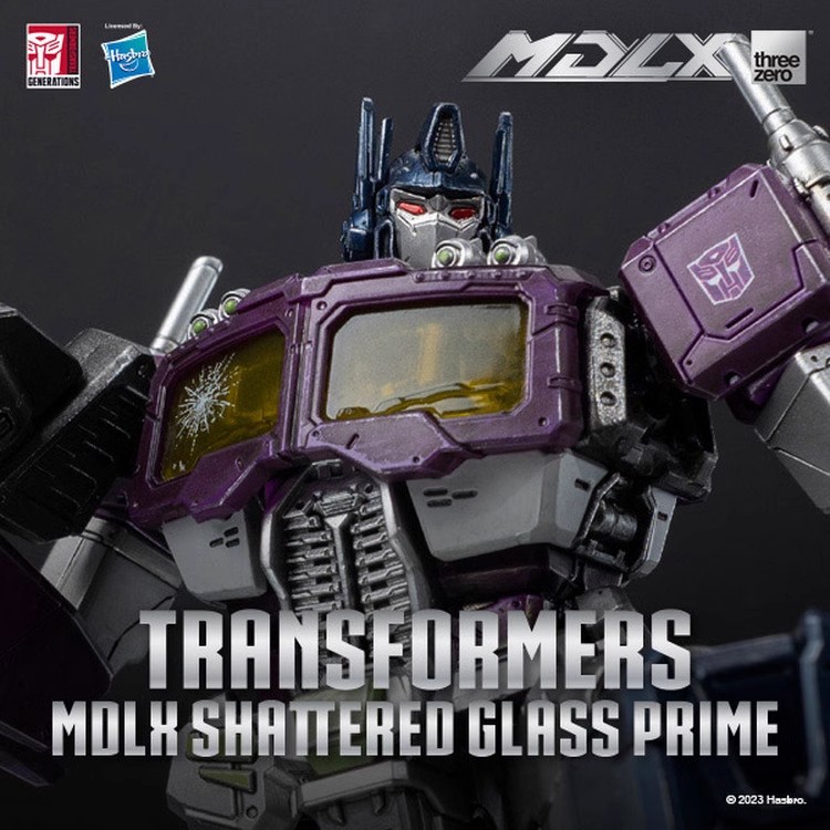 Pre-order Threezero 3A MDLX TRANSFORMERS SHATTERED GLASS PRIME