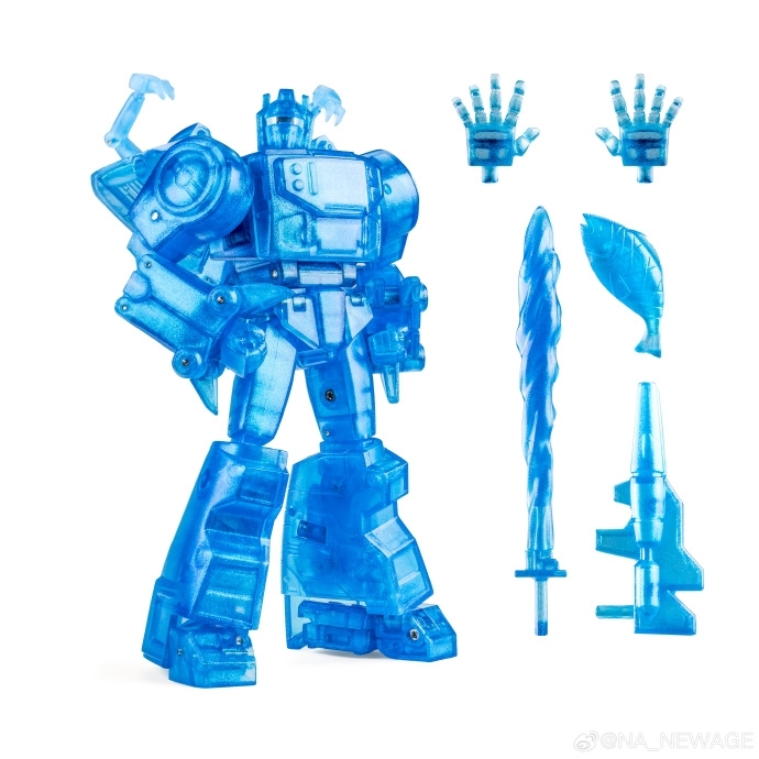 NewAge NA H44H Ymir Grimlock Mini Transparent Blue Limited Edition