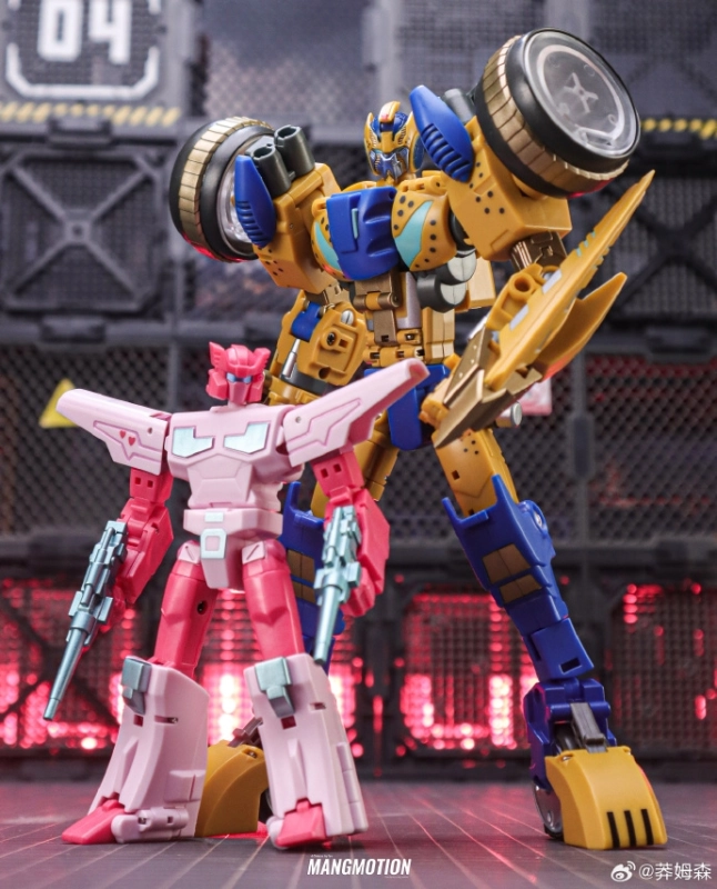 Mastermind Creations MMC R-52 Cheetor & pink Rewind 2023 BOTCON limited edition