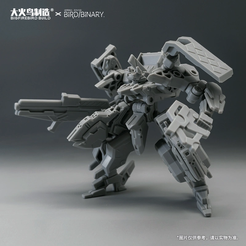 BIGFIREBIRD BUILD BFB assembles the robot mecha Grey suit Assembly ...