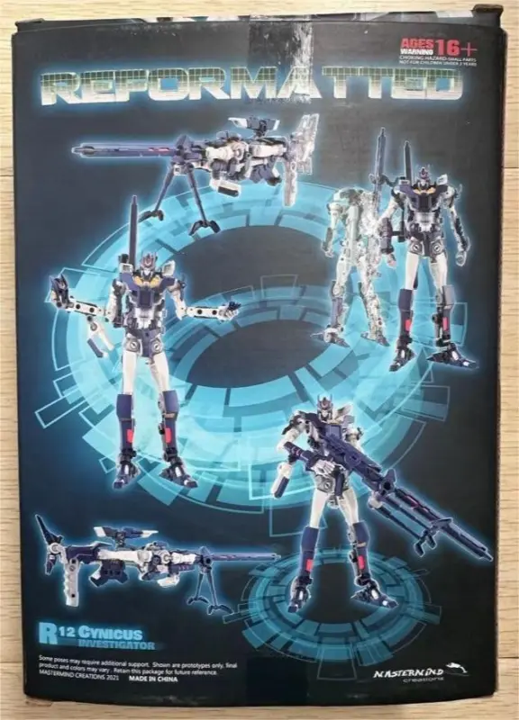 Mastermind Creations MMC R-12 Cynicus IDW DJD Decepticon Justice Division