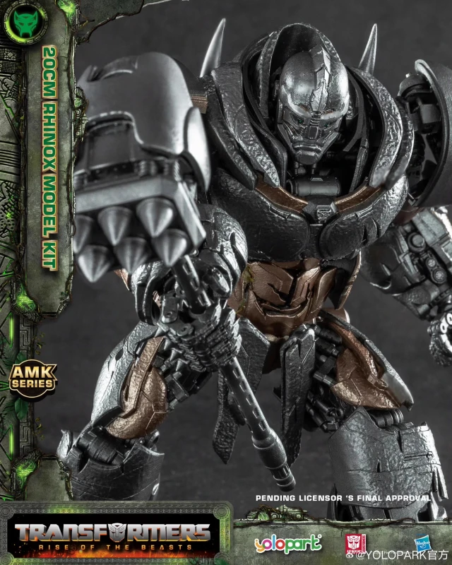 YoloPark AMK SERIES Rhinox model kit RISE OF THE BEASTS Assembled ...