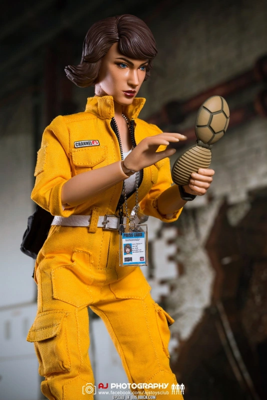 DreamEX 1/6 NEWSHEN Teenage Mutant Ninja Turtles Female Reporter April ...