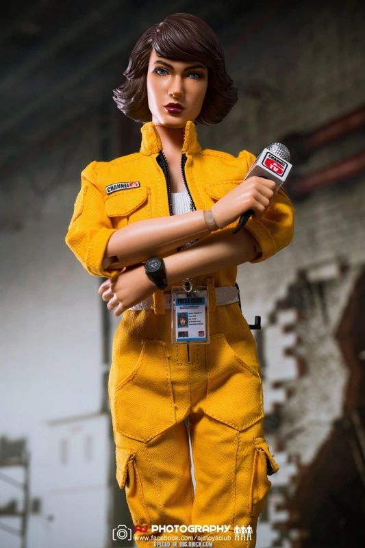 DreamEX 1/6 NEWSHEN Teenage Mutant Ninja Turtles Female Reporter April ...