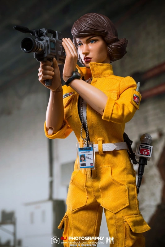 DreamEX 1/6 NEWSHEN Teenage Mutant Ninja Turtles Female Reporter April ...