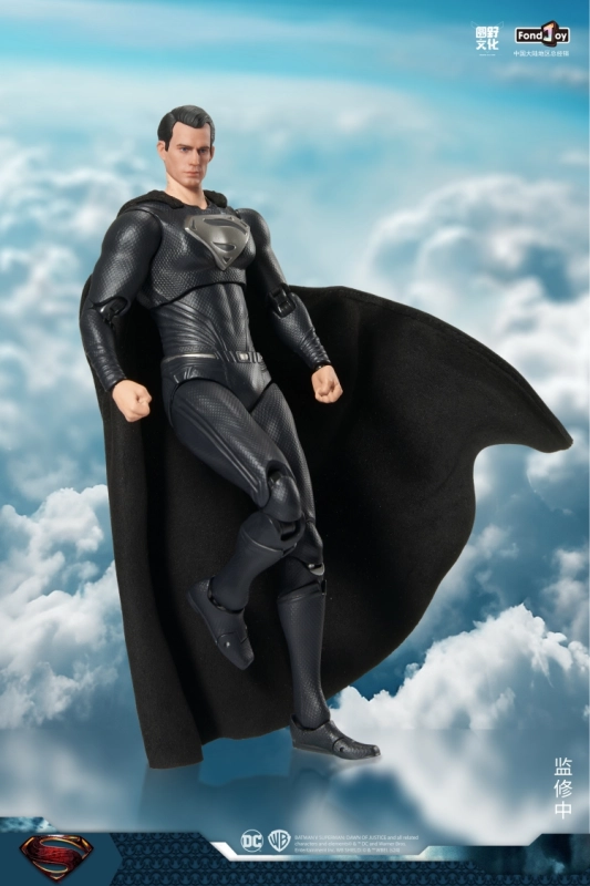 Fondjoy DC Justice League Black Superman 1/9 THE COLLECTIBLE FIGURE