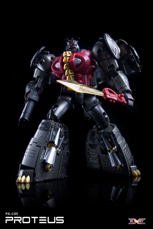 New Planet X PX-C05 PROTEUS Dinobot Sludge IDW Version