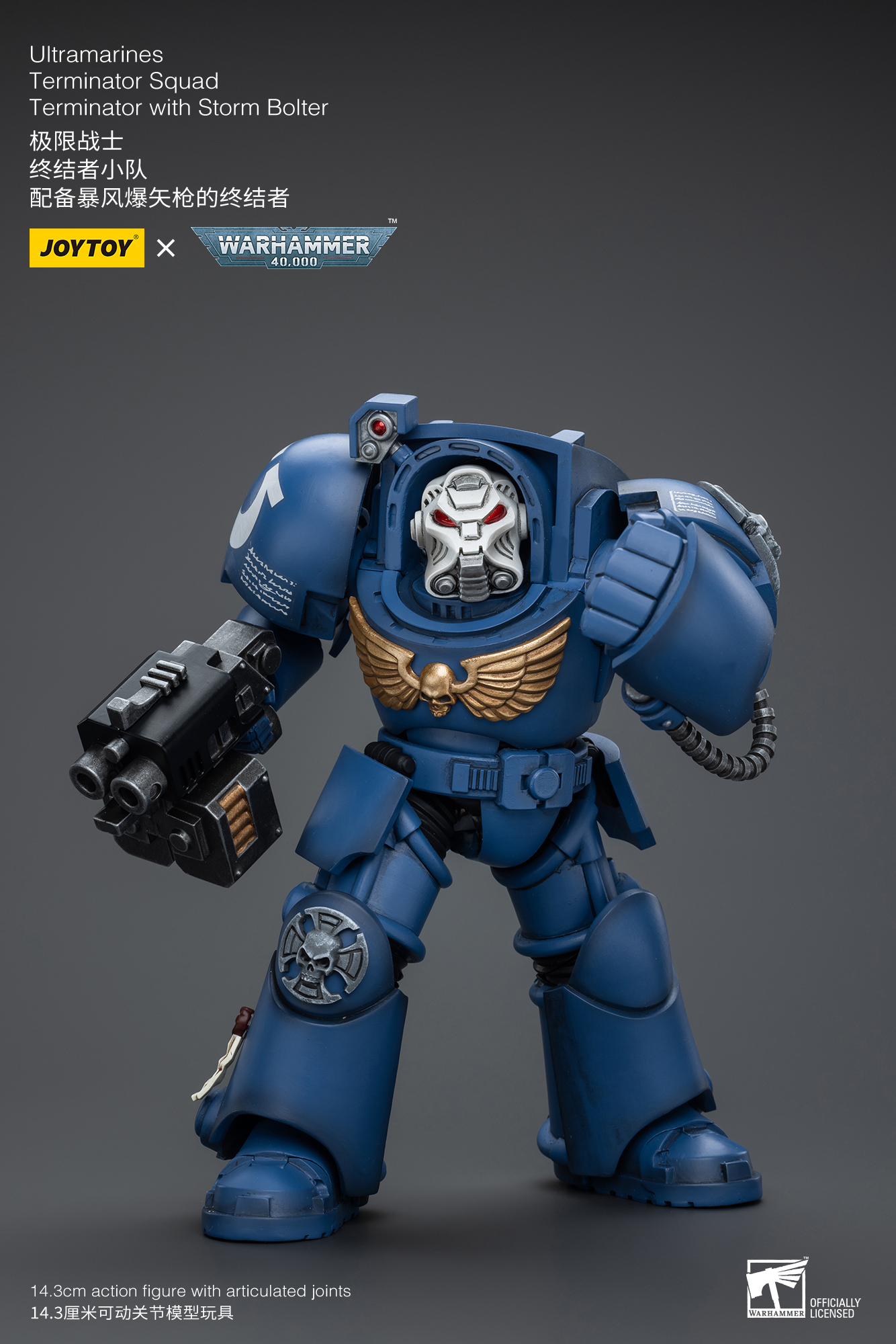 Pre-order JoyToy Source 1/18 Warhammer 40K Ultramarines Terminator ...