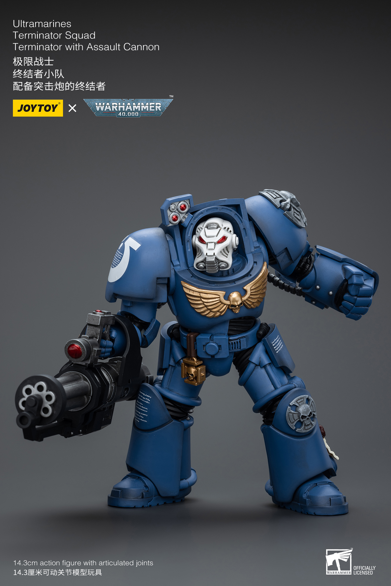 Pre-order JoyToy Source 1/18 Warhammer 40K Ultramarines Terminator ...