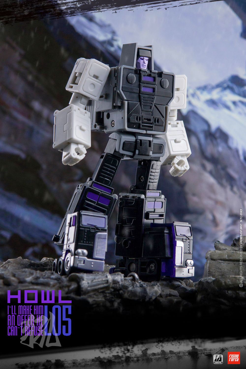 Rising Force RF-L05 Magma G1 Motormaster mini Action figure