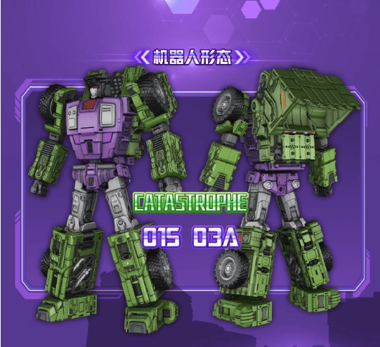 Pre-order 01-Studio 01S03A Catastrophe Scrapper Desolator Devastator