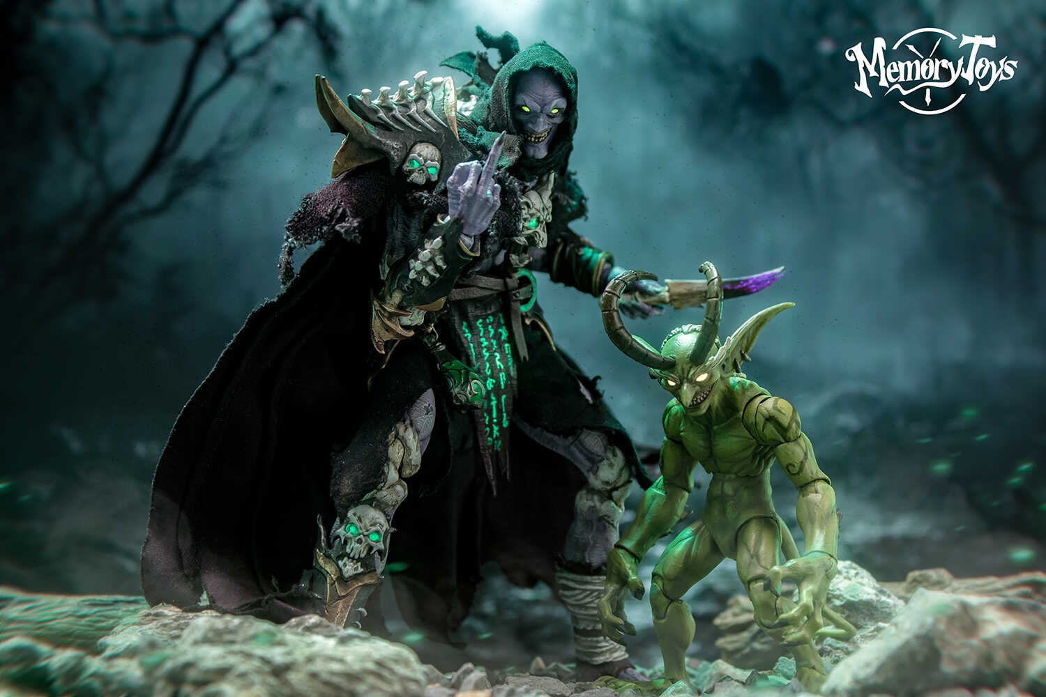 Pre-order MEMORY TOYS Undead Warlock Baron Salman Demon Imp Action figure