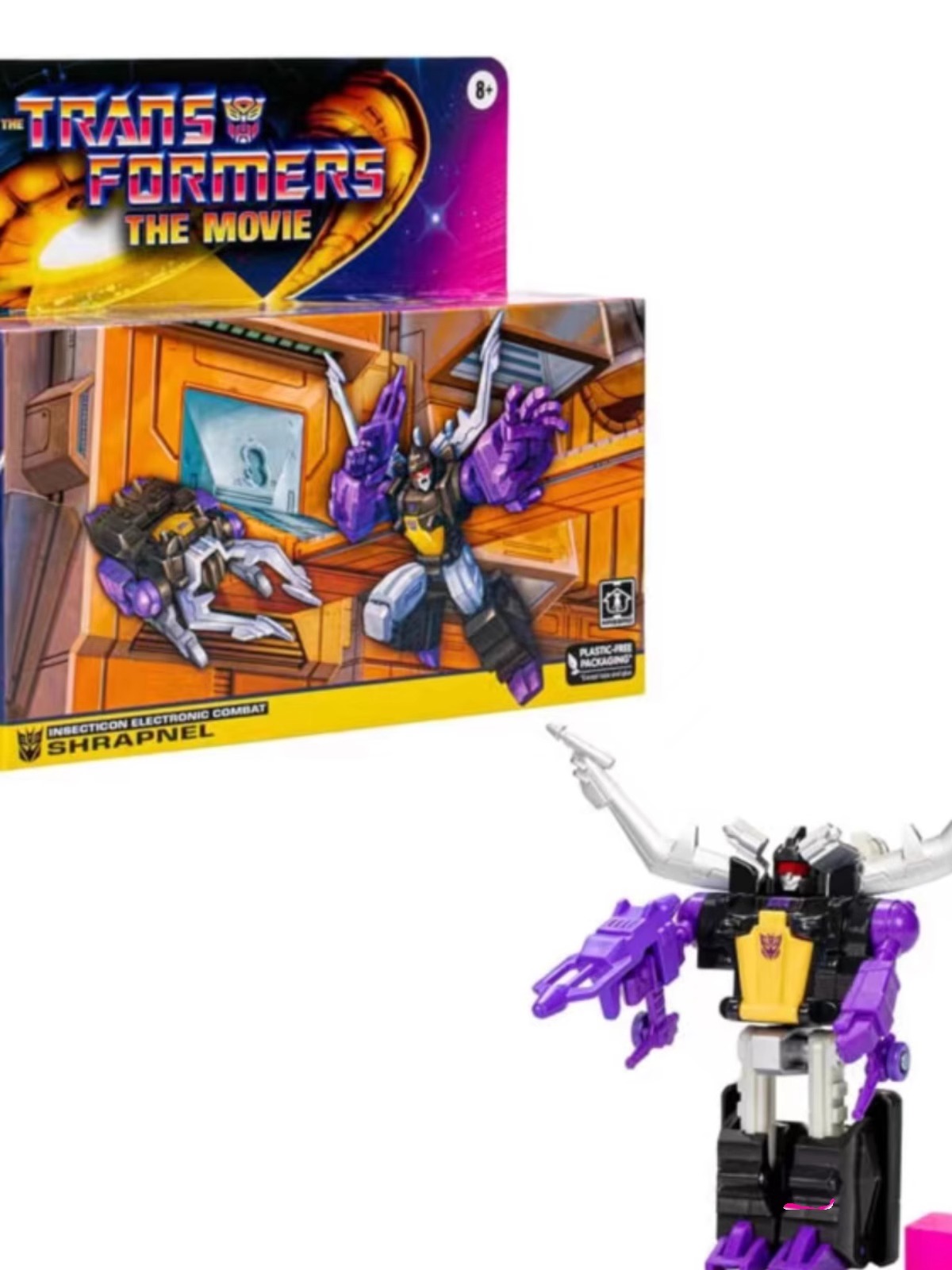 Hasbro Transformers G1 Reissue animated SHRAPNEL & Skywarp Christmas ...