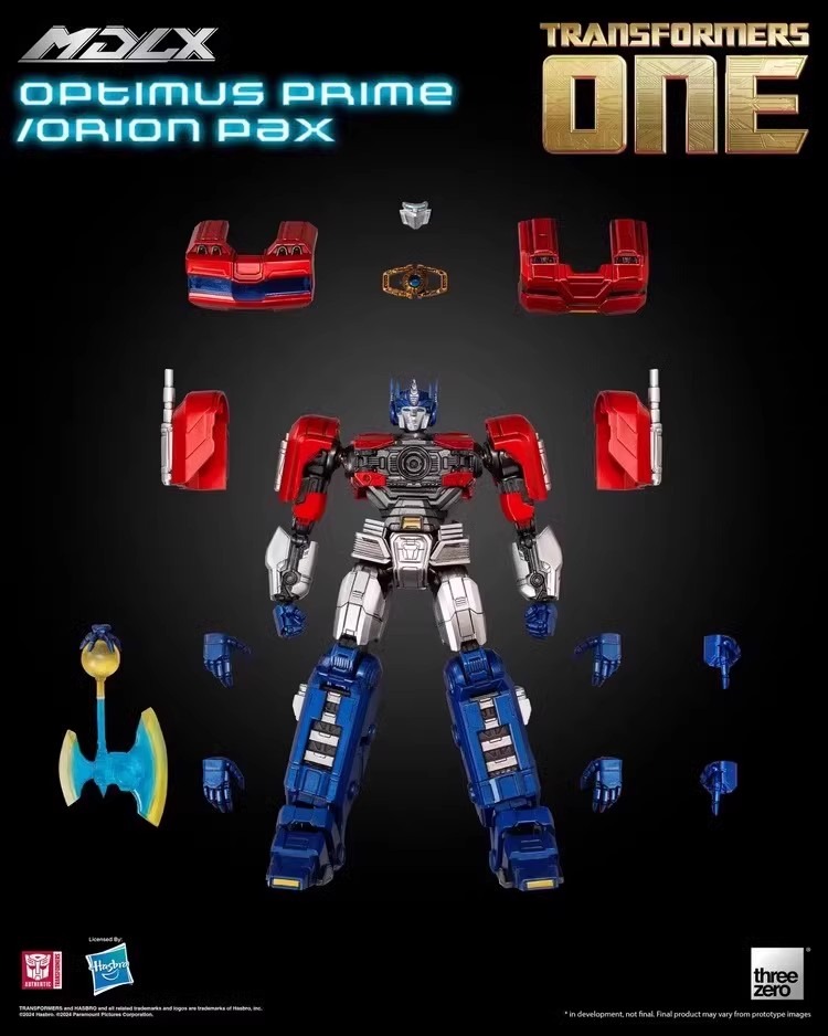 Preorder Threezero 3A MDLX Orion Pax OPTIMUS PRIME Transformers One
