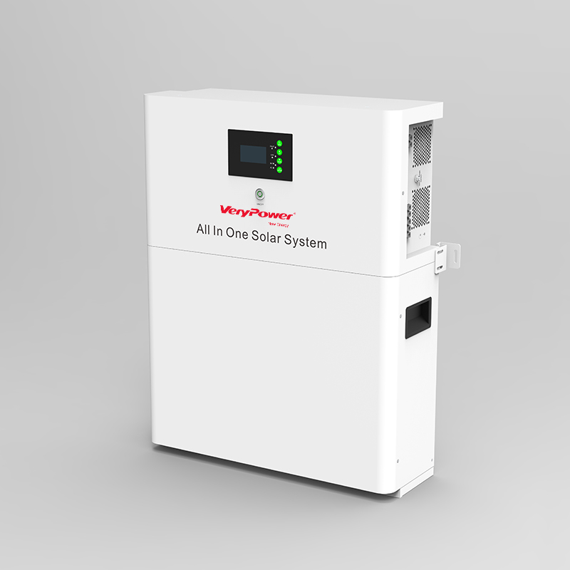 Household 3.5KW 5KW Inverter 10KWh 15KWh 20KWh All In One ESS Stackable ...