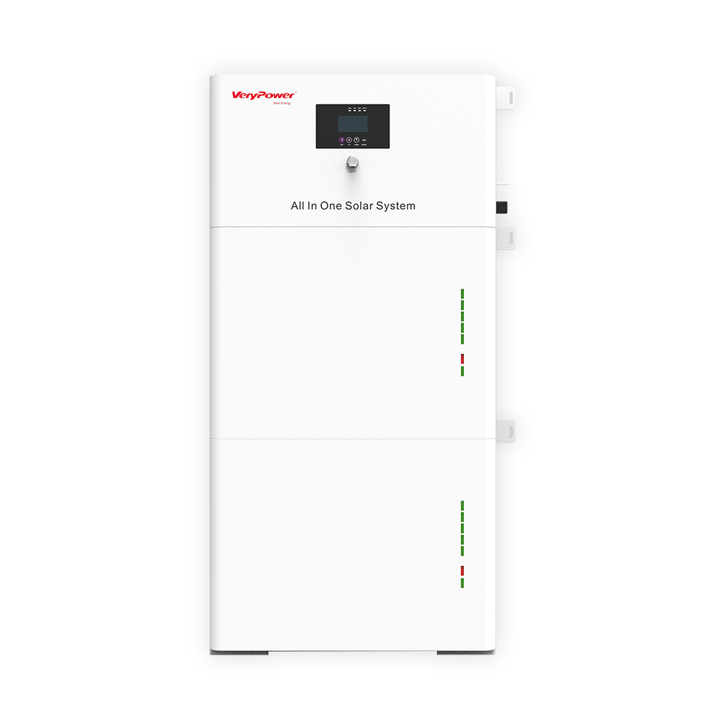 3KW 5KW Hybrid Solar Inverter 5KWh 10KWh LiFePO4 Battery All In One ESS